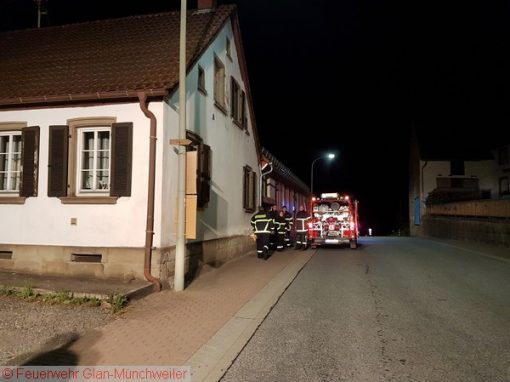 Feuerwehr Glan-Münchweiler | Notfalltüröffnung, Gimsbach